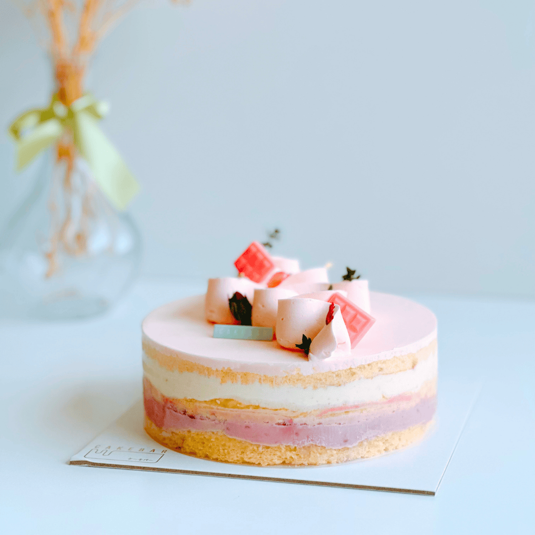 Lychee Rose Raspberry Almond Cake – A Flavor Fusion – CAKEBAR.COM.SG