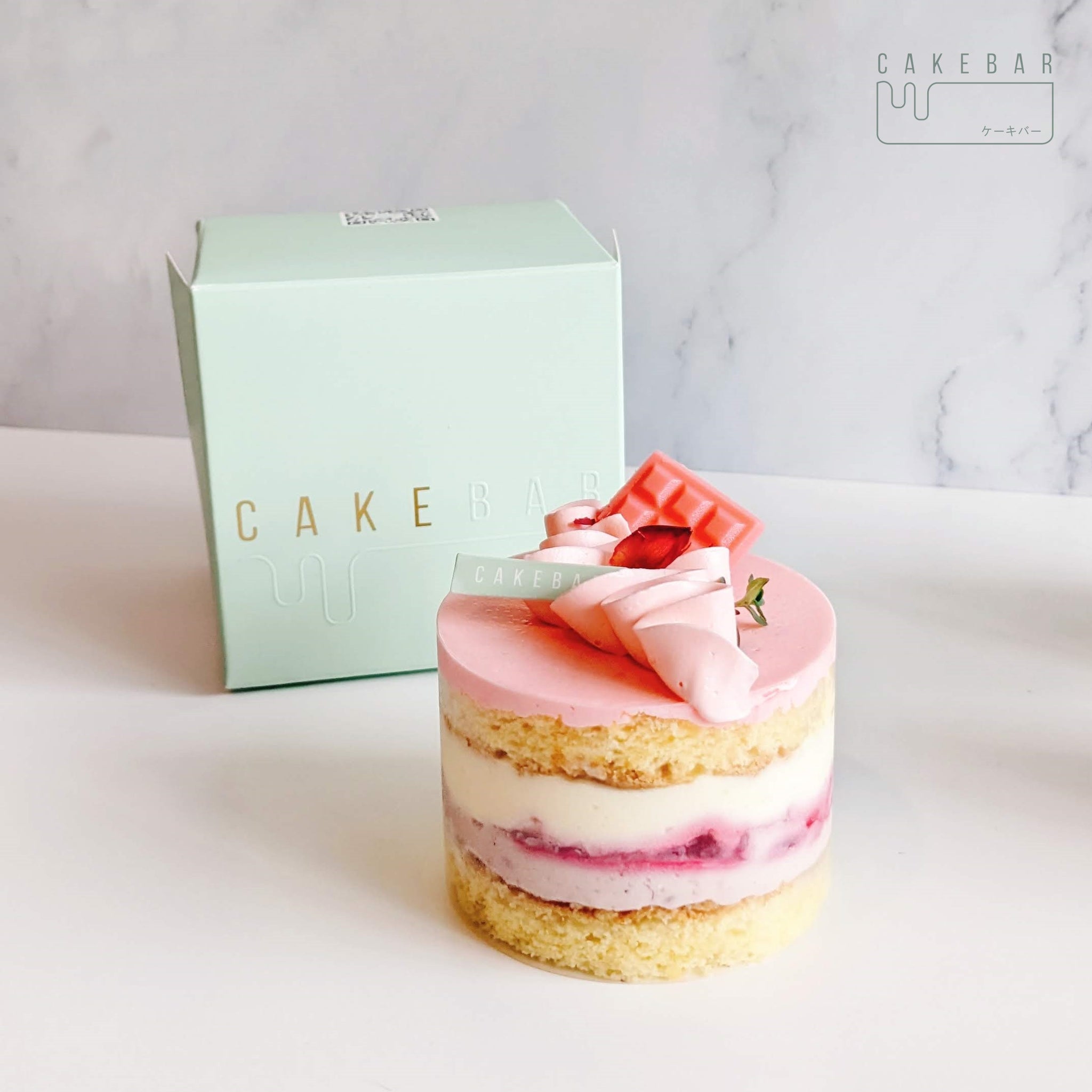 Lychee Rose Raspberry Almond Cake – A Floral Delight – CAKEBAR.COM.SG